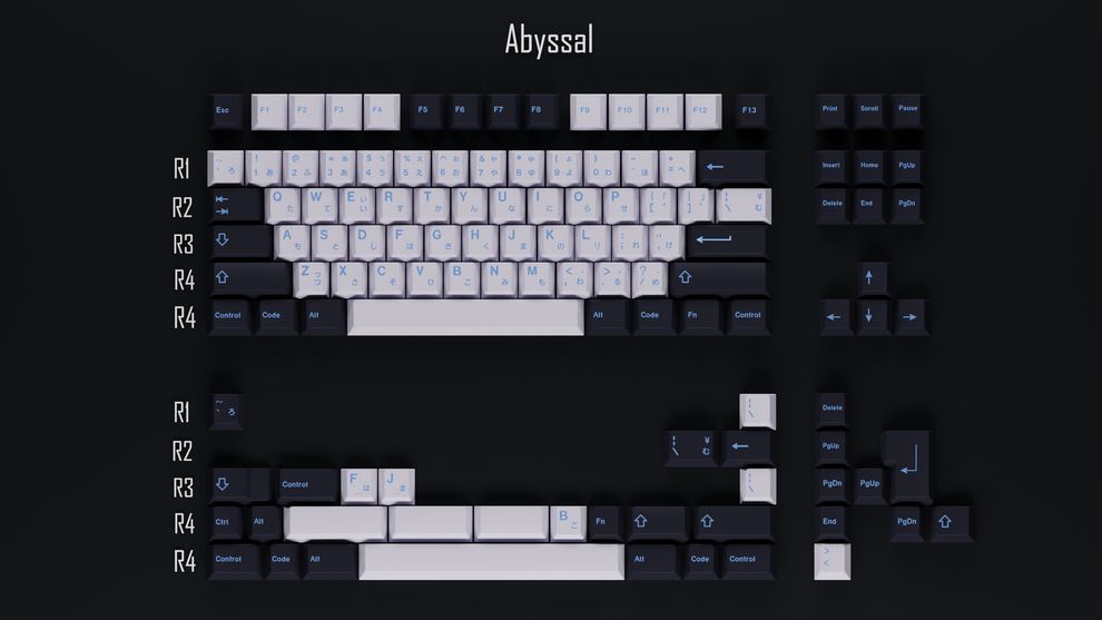 GMK Abyssal [Extras] – Basekeys