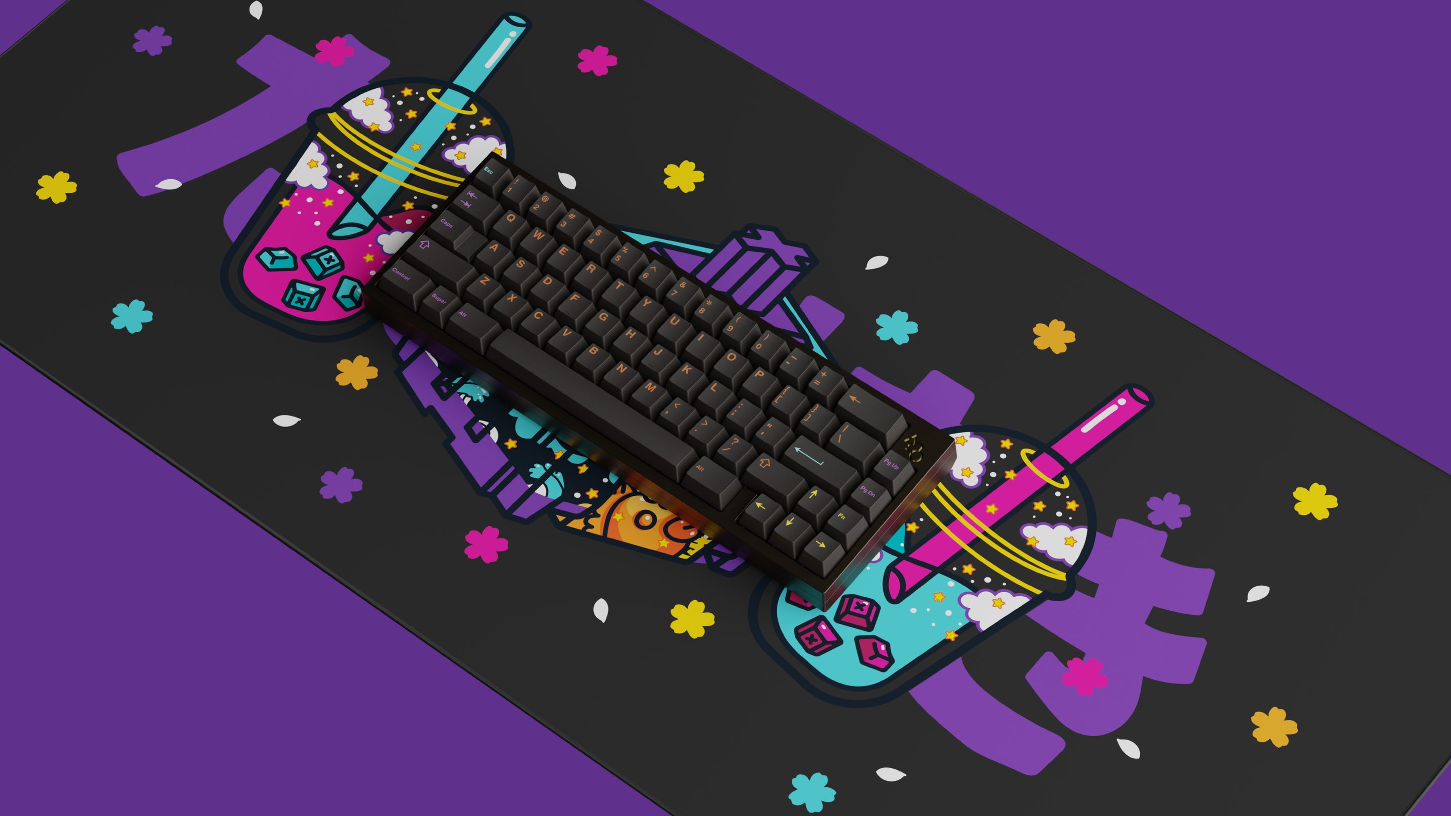 Taiyaki Boba Deskmat [Extras] – Basekeys