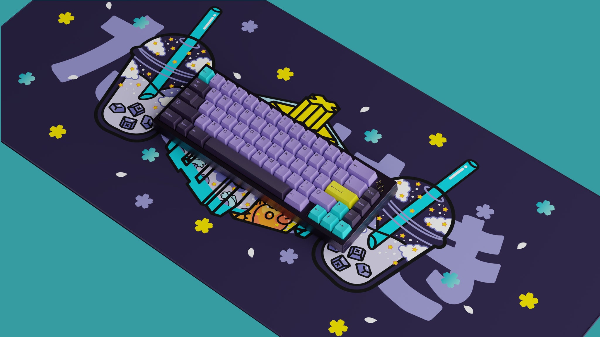 Taiyaki Boba Deskmat [Extras] – Basekeys