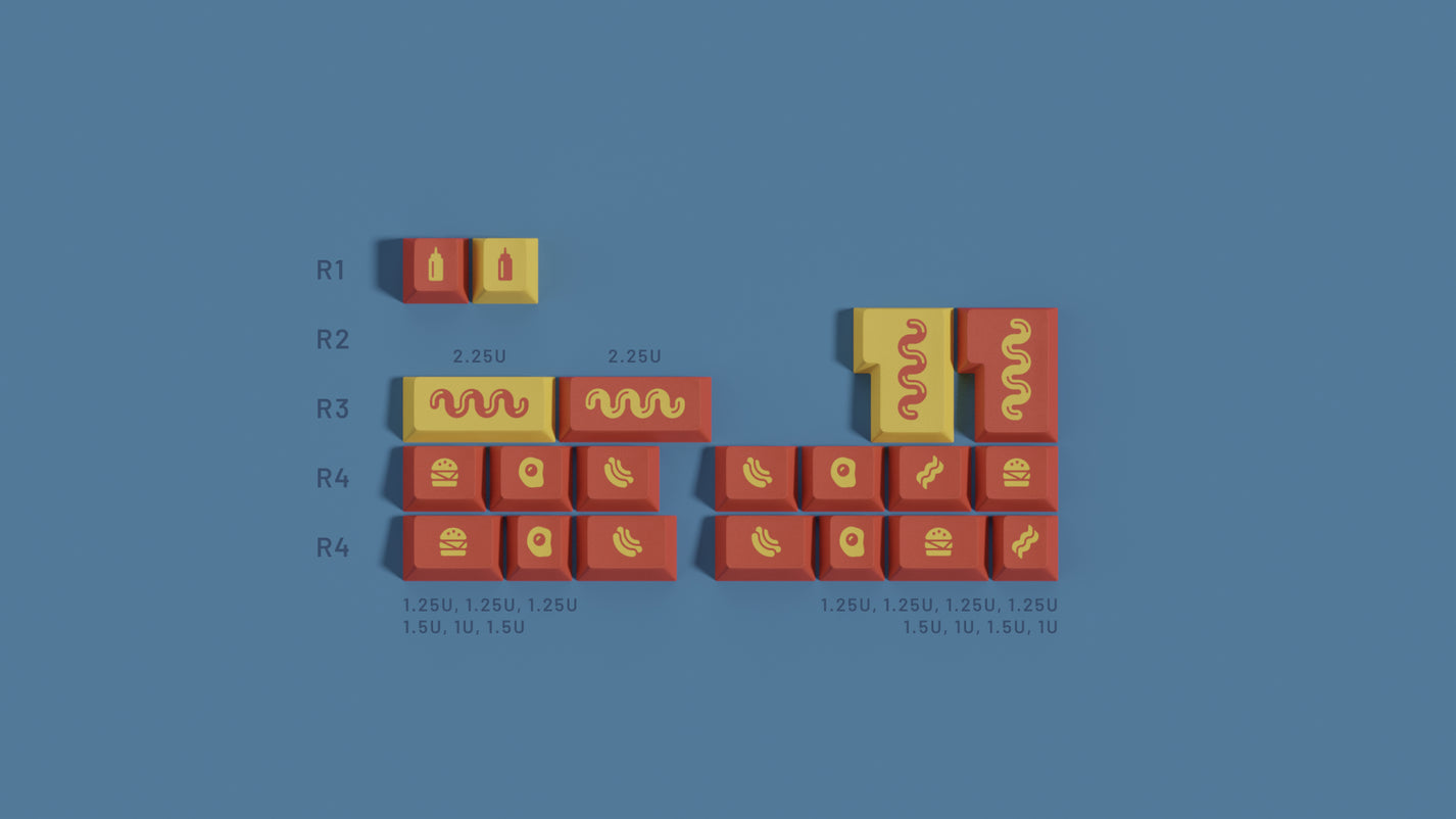GMK Diner [Extras] – Basekeys
